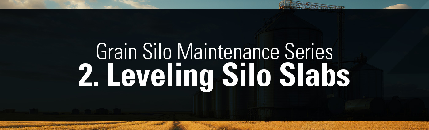 Grain Silo Maintenance Series - 2. Leveling Silo Slabs