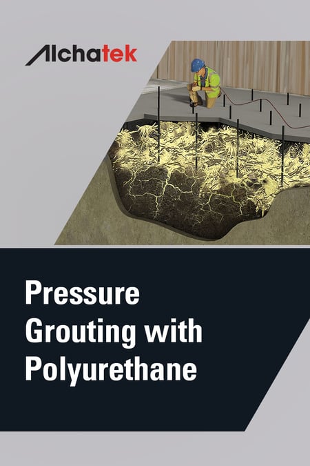 Pressure Grouting with Polyurethane