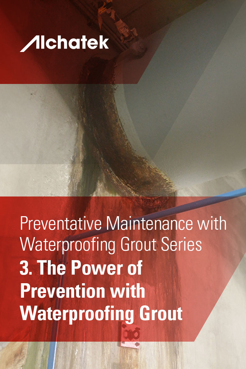 Preventative Maintenance with Waterproofing Grout Series - 3. The Power ...