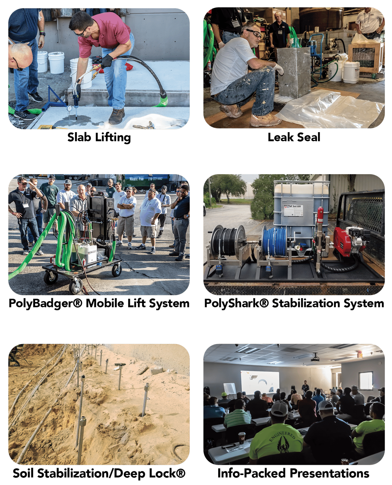 Geotech & Leak Seal Training: May 2nd - 4th, 2023