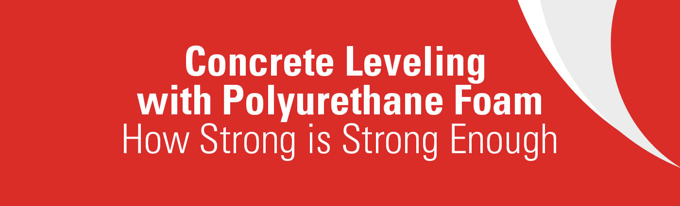 Concrete Leveling with Foam - Polyurethane Foam - Alchatek