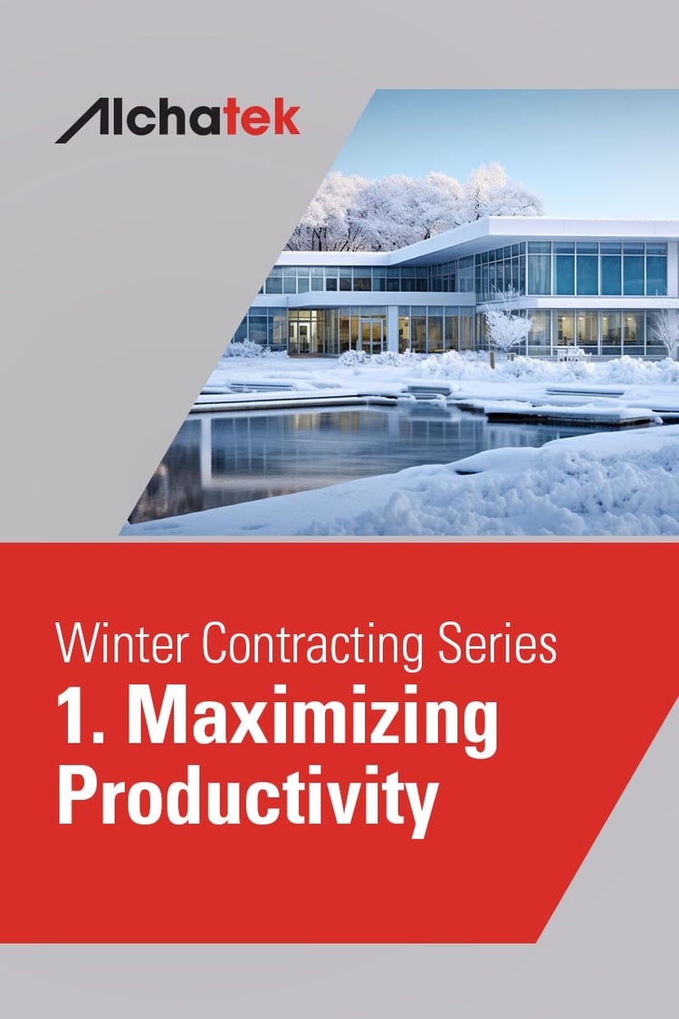 Winter Contracting Series - 1. Maximizing Productivity