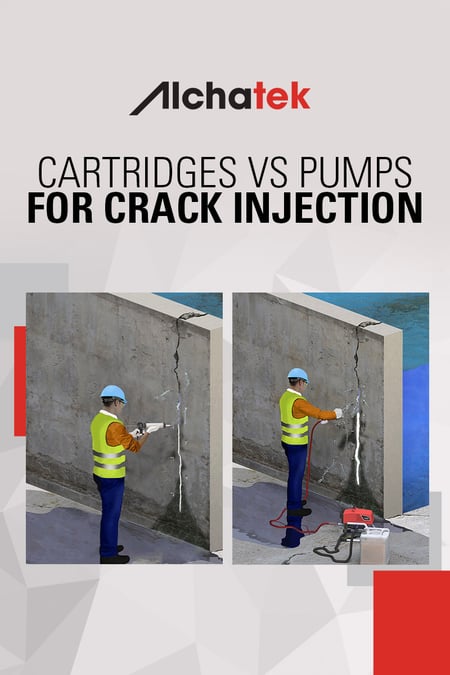 Cartridges vs Pumps for Crack Injection