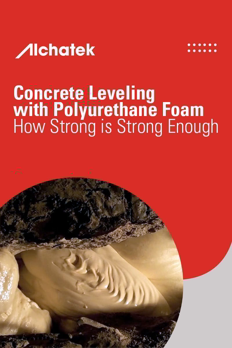 Concrete Leveling with Foam - Polyurethane Foam - Alchatek