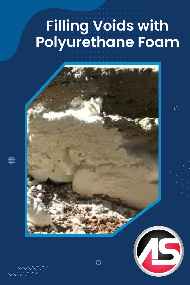 Filling Voids with Polyurethane Foam