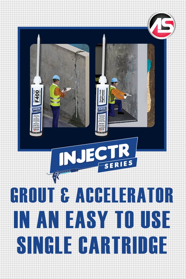 INJECTR Series: Grout & Accelerator in an Easy to Use Single Cartridge