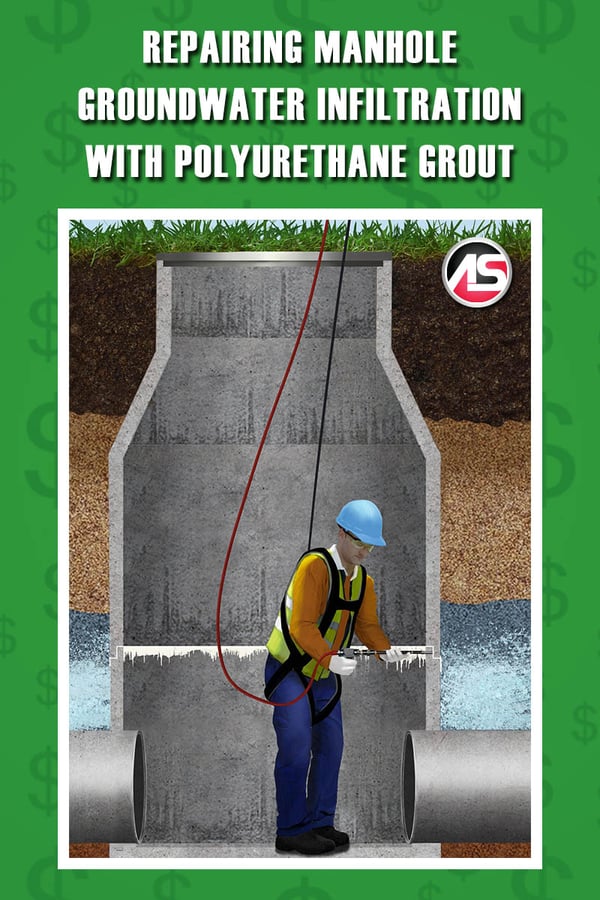 Repairing Manhole Groundwater Infiltration with Polyurethane Grout