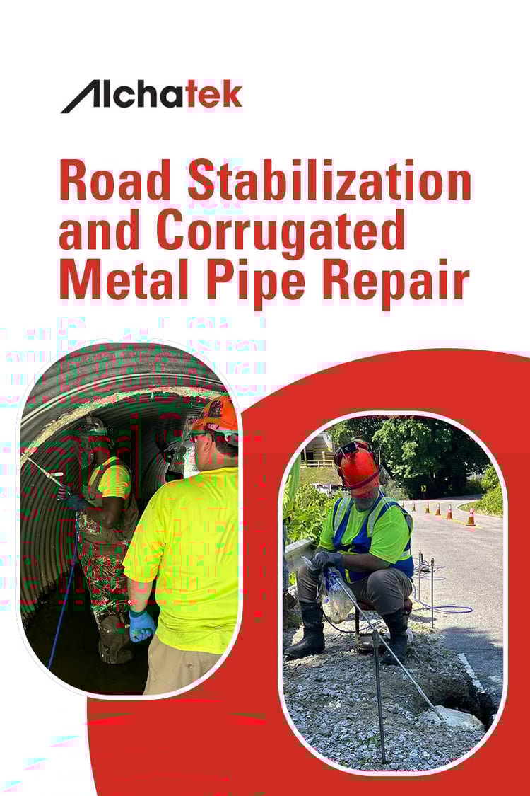 Case Study - Road Stabilization and Corrugated Metal Pipe Repair