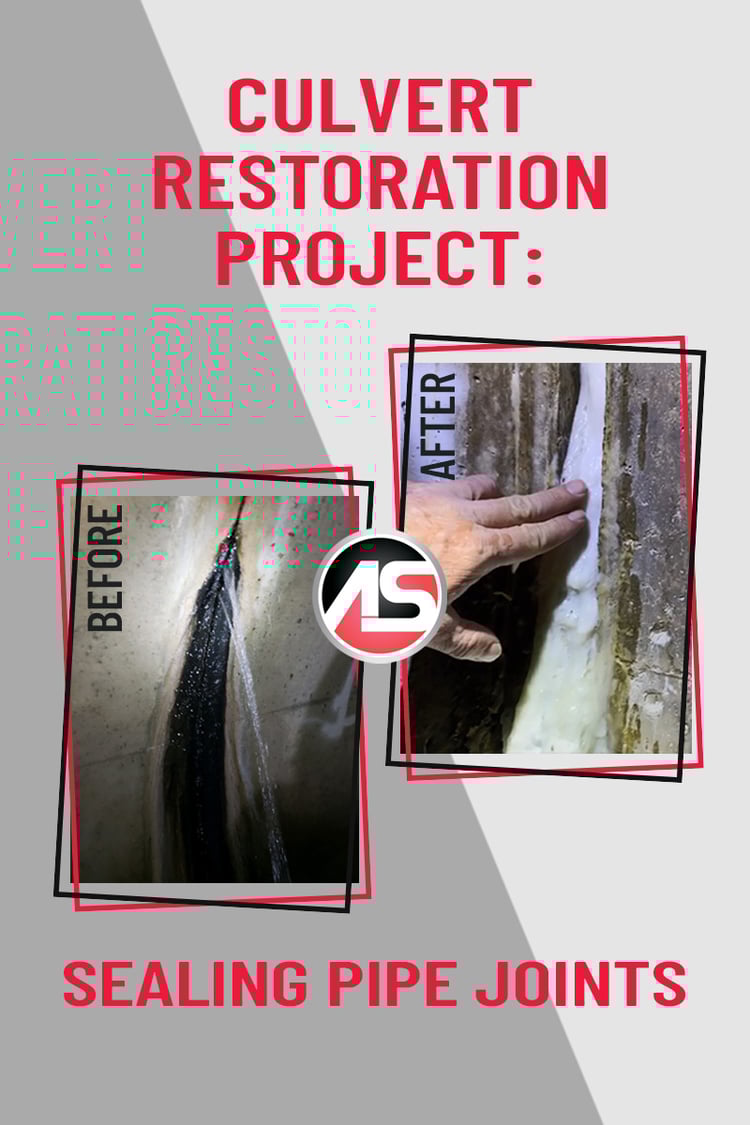 Case Study - Culvert Restoration Project: Sealing Pipe Joints
