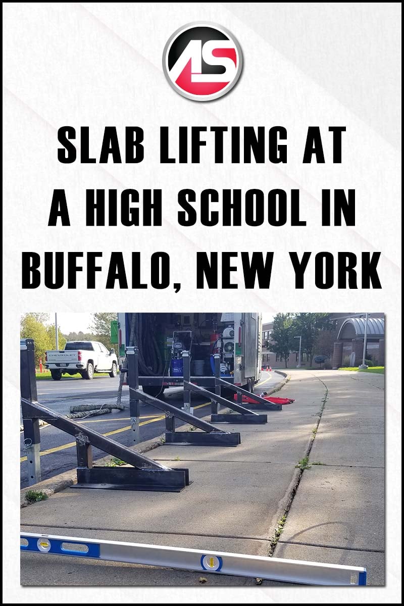 Slab Lifting at a High School in Buffalo, New York