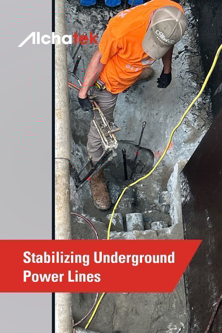 Case Study - Stabilizing Underground Power Lines