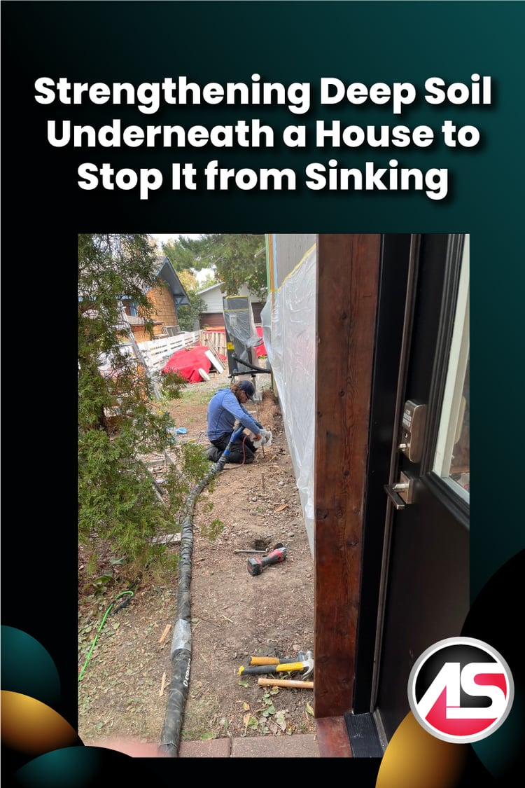 Case Study - Strengthening Deep Soil Underneath a House