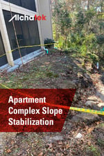 Case Study - Apartment Complex Slope Stabilization