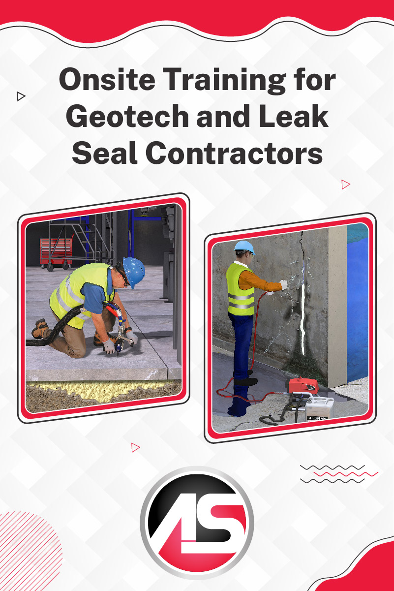 Onsite Training for Geotech and Leak Seal Contractors