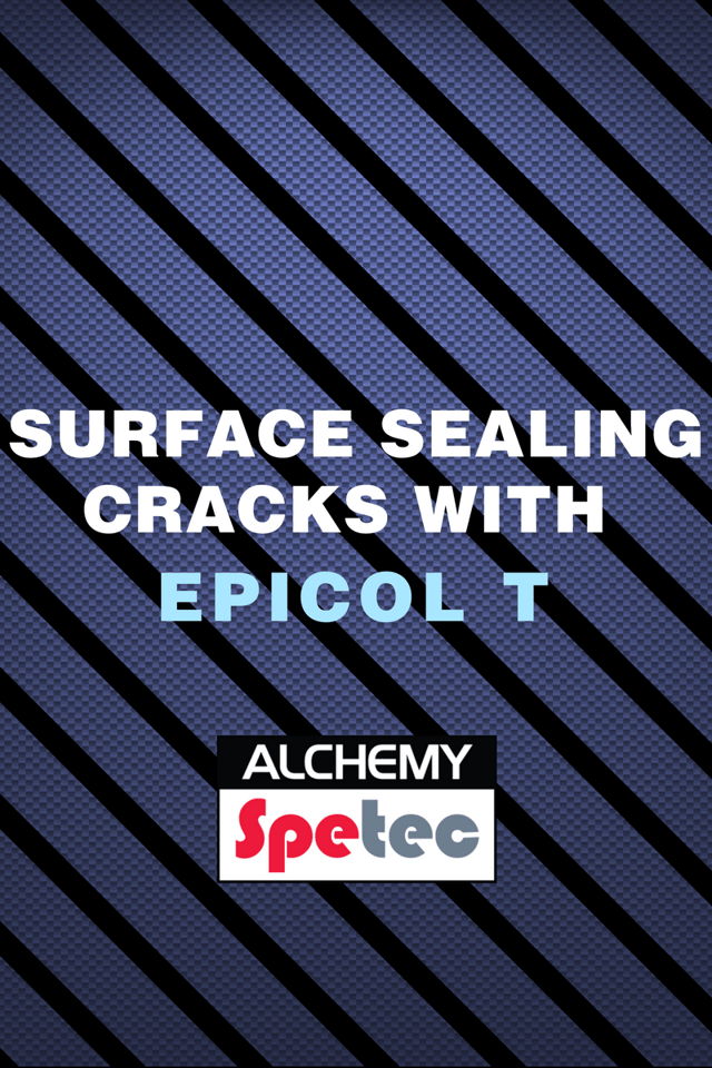 Surface Sealing Cracks with Epicol T