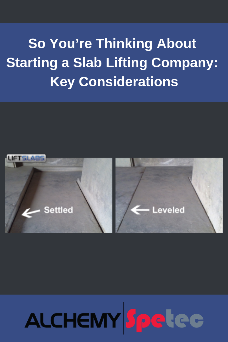 So You’re Thinking About Starting a Slab Lifting Company: Key ...