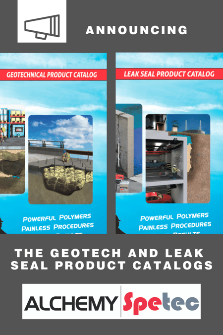 Announcing the Geotech and Leak Seal Product Catalogs