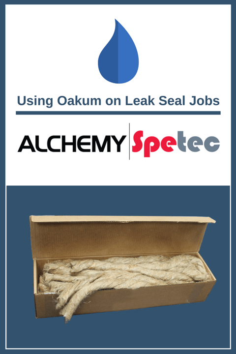 Using Oakum on Leak Seal Jobs