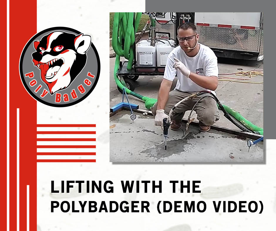 Lifting with the PolyBadger (Demo Video)