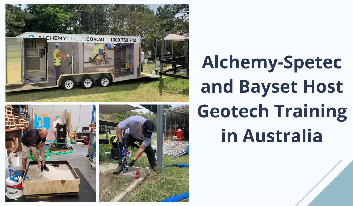 Alchemy-Spetec and Bayset Host Geotech Training in Australia