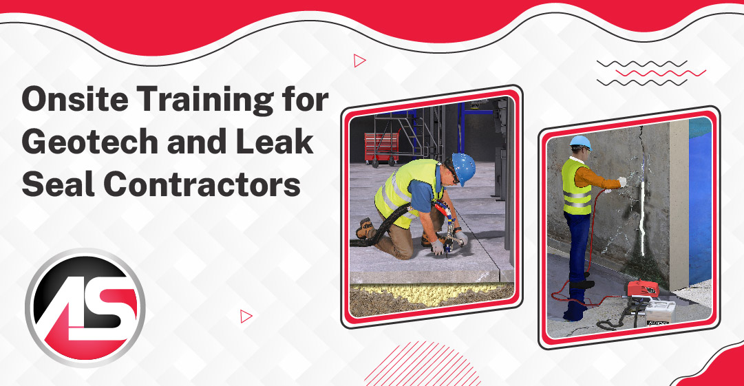 Onsite Training for Geotech and Leak Seal Contractors