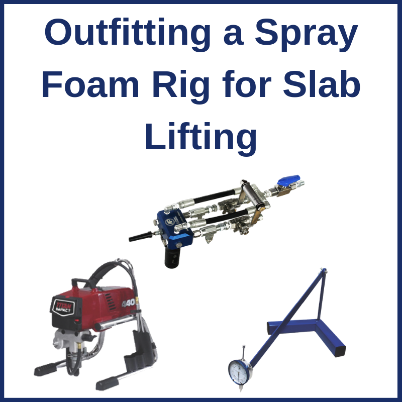 Outfitting a Spray Foam Rig for Slab Lifting