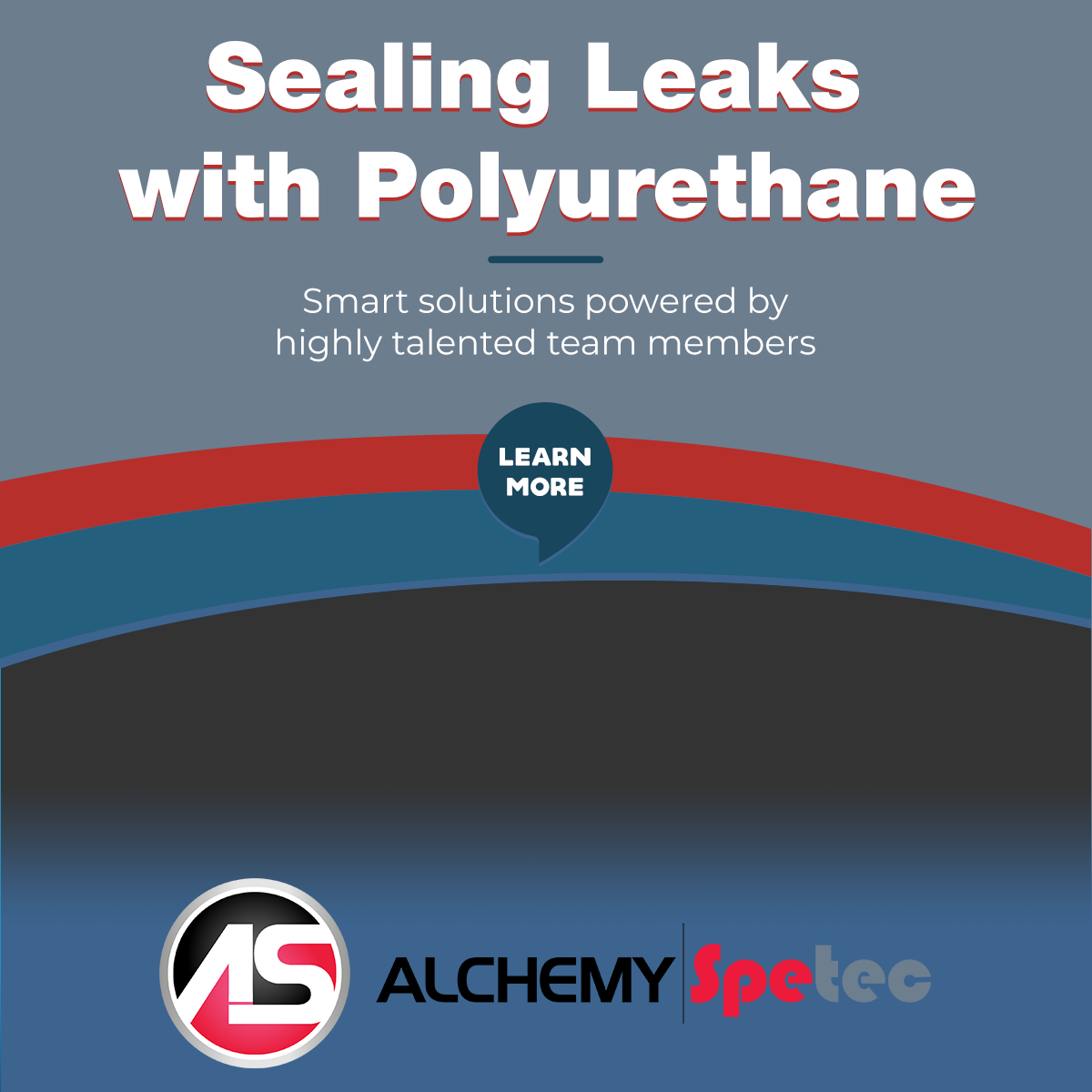Sealing Leaks with Polyurethane