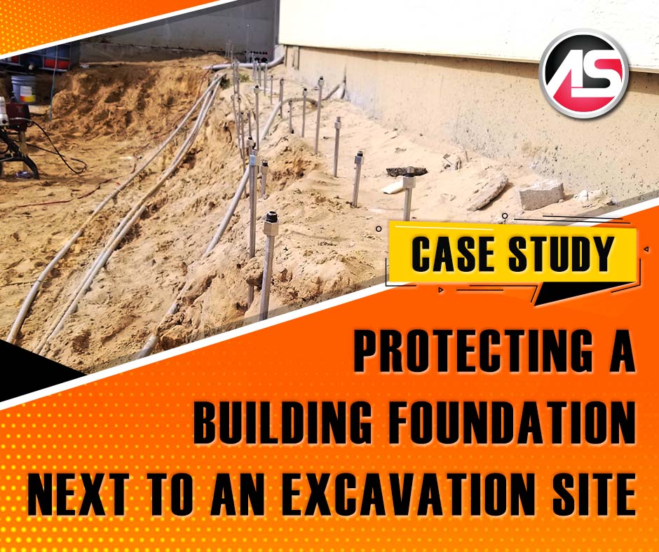 Case Study: Protecting a Building Foundation Next to an Excavation Site