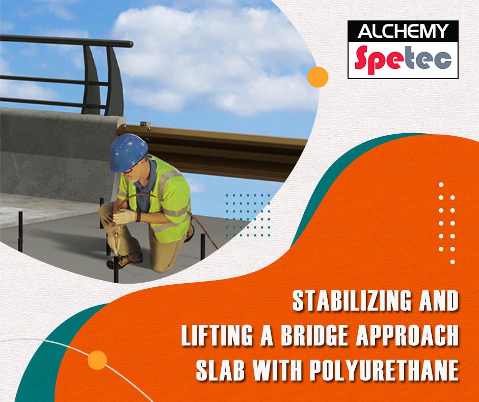 Stabilizing & Lifting a Bridge Approach Slab with Polyurethane