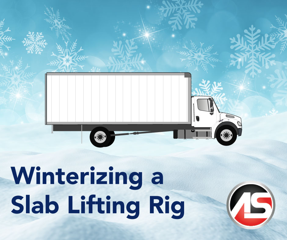 Winterizing a Slab Lifting Rig