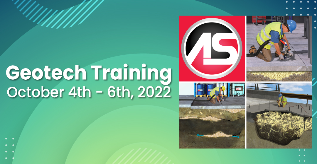 Geotech Training: October 4th - 6th, 2022