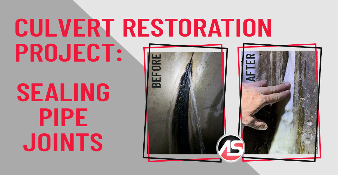 Case Study - Culvert Restoration Project: Sealing Pipe Joints