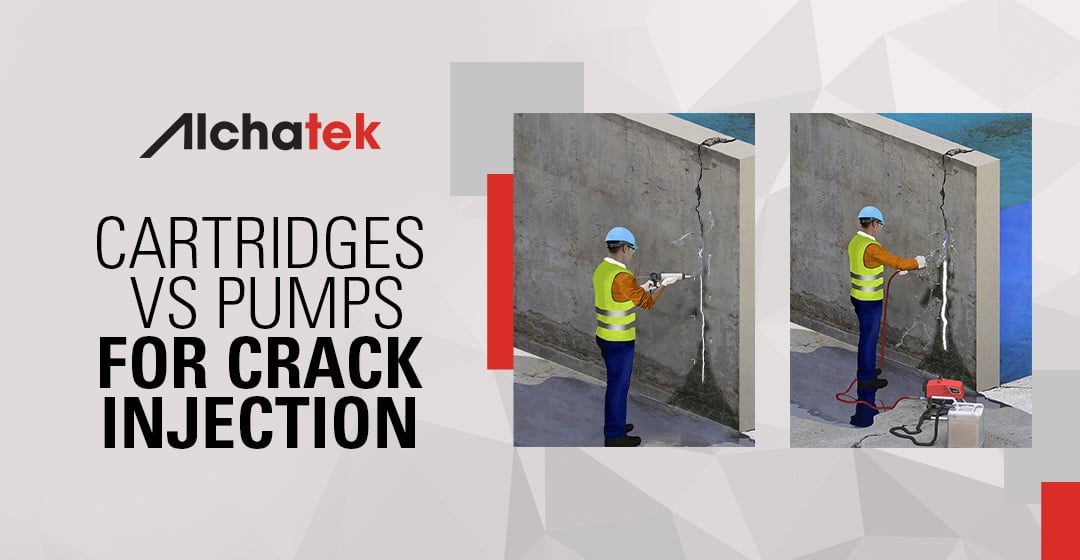 Cartridges vs Pumps for Crack Injection