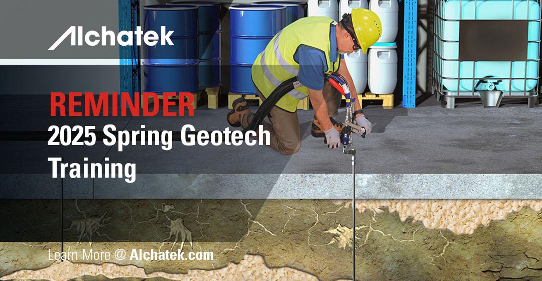 Reminder - Register for Alchatek 2025 Spring Geotech Training