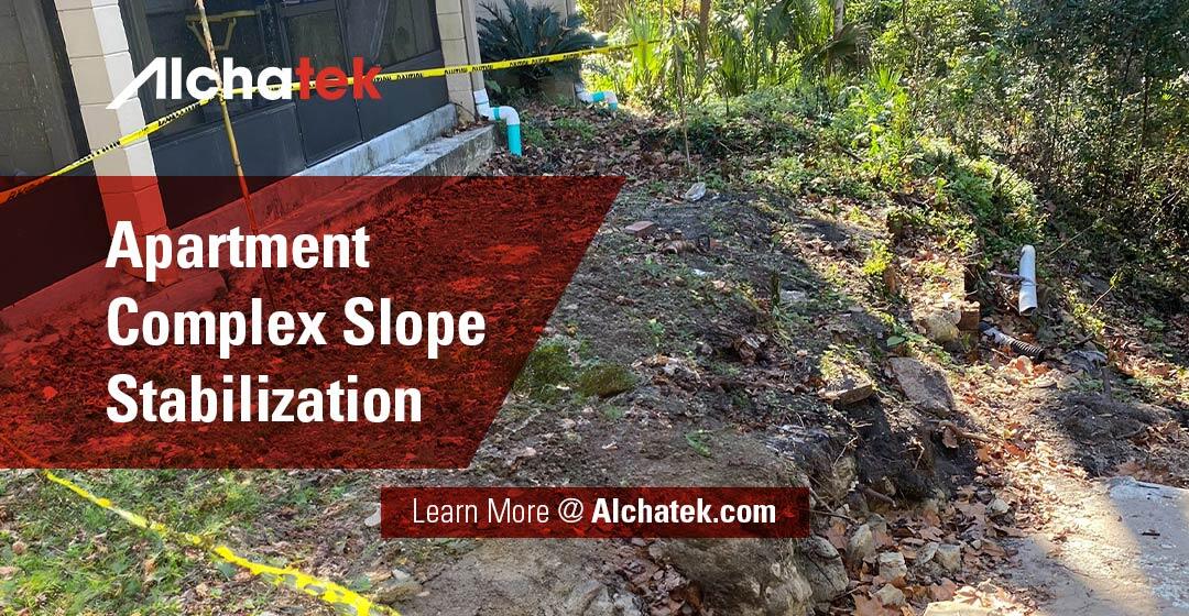 Case Study - Apartment Complex Slope Stabilization