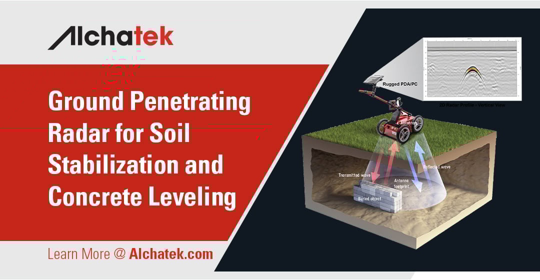 Ground Penetrating Radar for Soil Stabilization and Concrete Leveling
