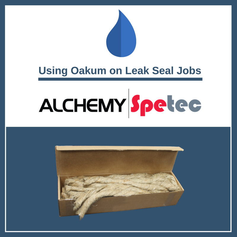 Using Oakum on Leak Seal Jobs