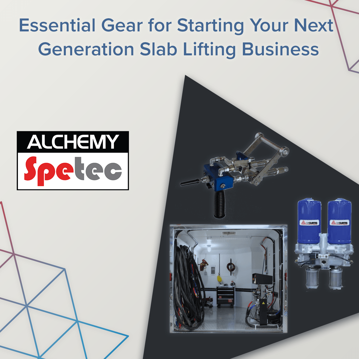 Essential Gear for Starting Your Next Generation Slab Lifting Business