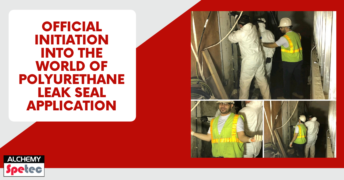 Official Initiation Into the World of Polyurethane Leak Seal Application